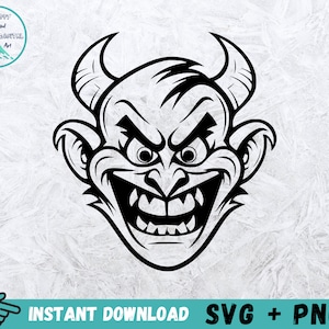 Devil SVG Bundle, Devil Clipart, Demon Cut Files, Evil Silhouette ...