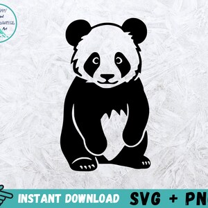 Panda SVG Bundle, Hand Drawn Panda Designs (instant Download) - Etsy