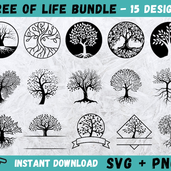Tree of Life Vector - Etsy