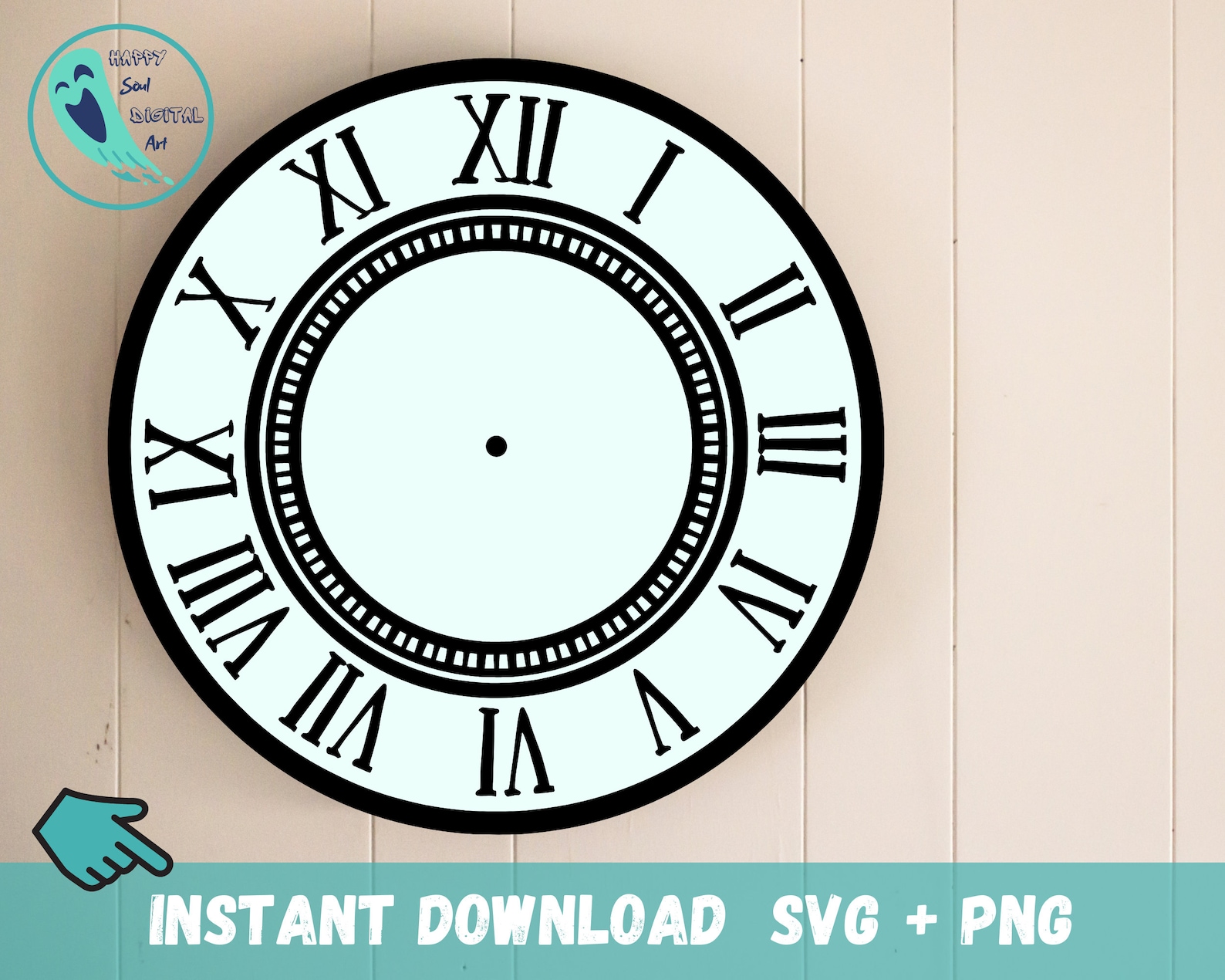 Clock Face SVG Cut File Clock Face Template Commercial Use - Etsy Canada