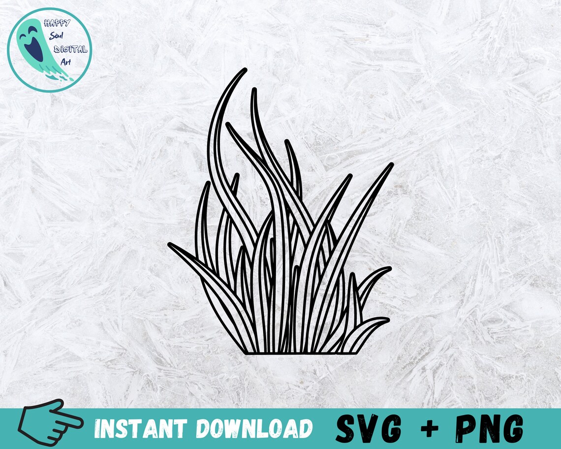 Grass SVG Bundle Grass SVG Grass Clipart Files SVG Instant - Etsy