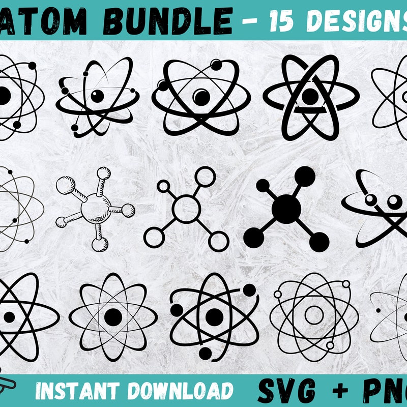Molecule Svg - Etsy