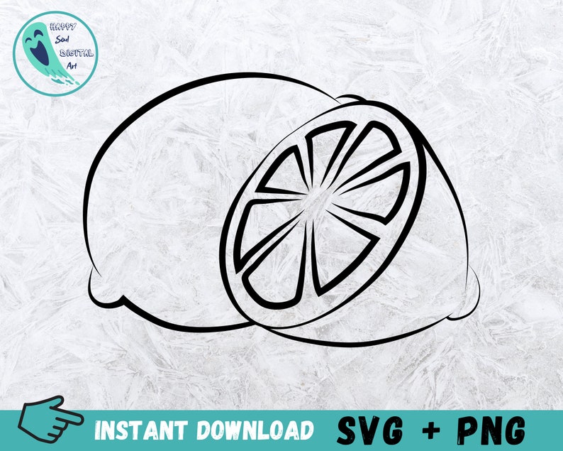 Lemon Svg Lemon Cricut Lemon Vector File Lemon Svg Bundle | Etsy