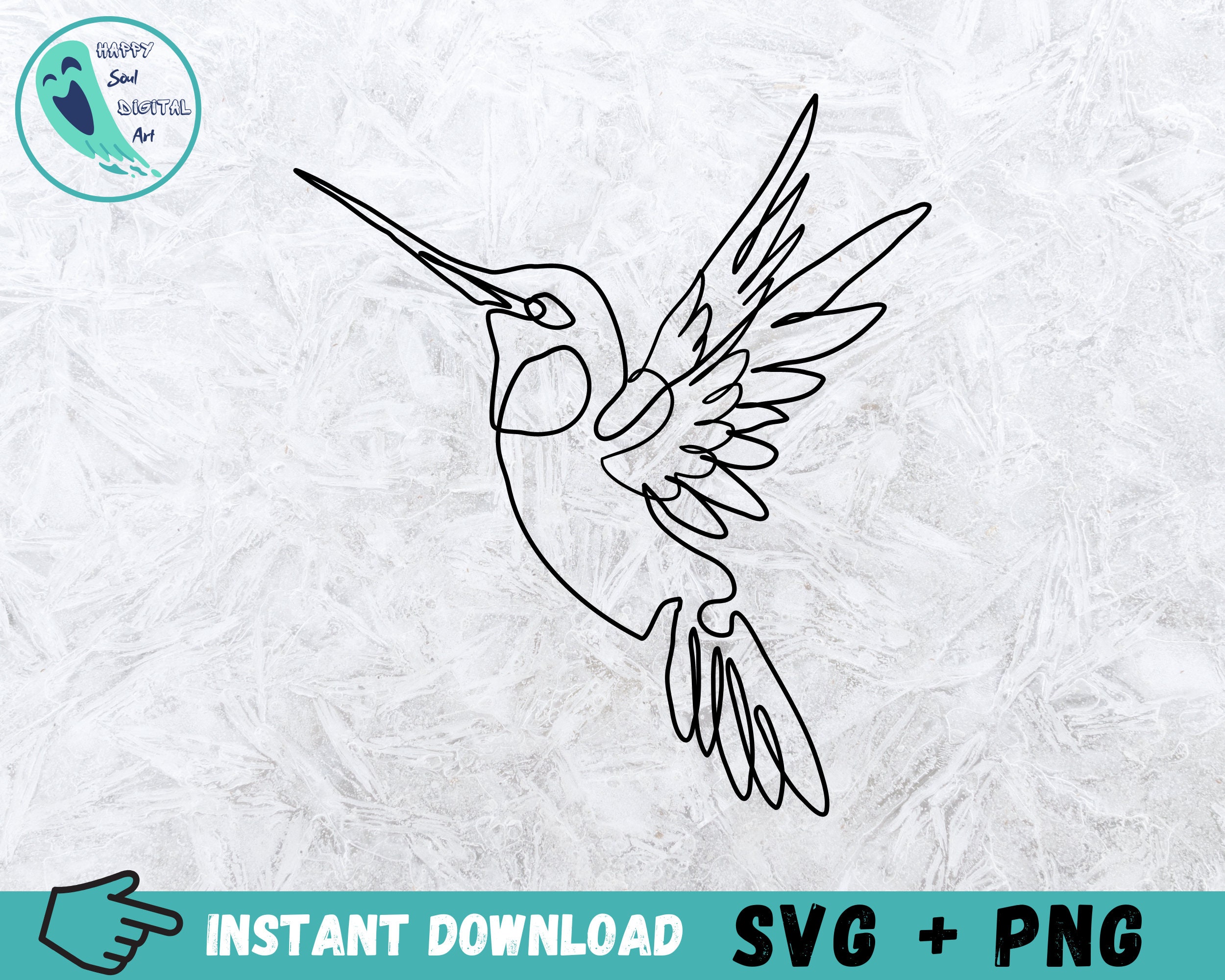Colibrí SVG Bird Svg Flying Bird Svg Hummingbird Cricut - Etsy España