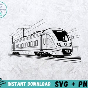 Train SVG Bundle: Hand-drawn Train Designs (digital Download) - Etsy
