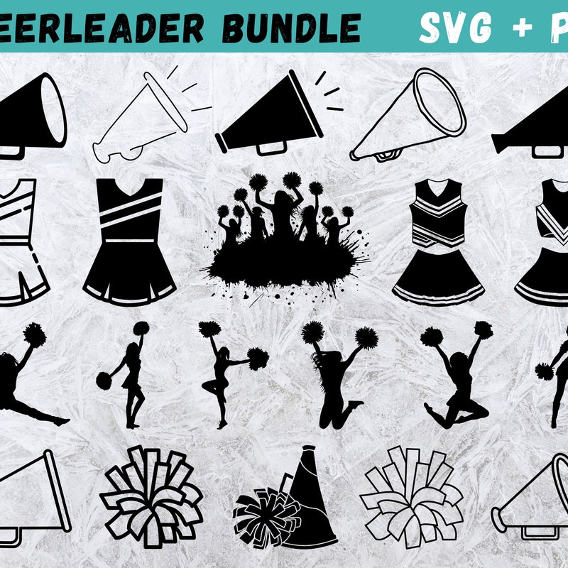 Cheerleading Svg - Etsy