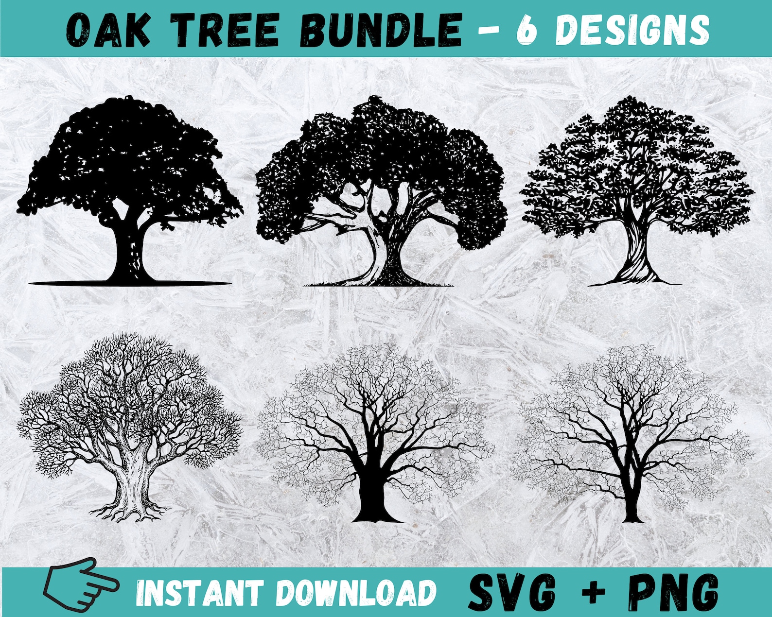 Oak Tree SVG Tree Svg Big Tree Svg Oak SVG Outdoor SVG - Etsy Canada