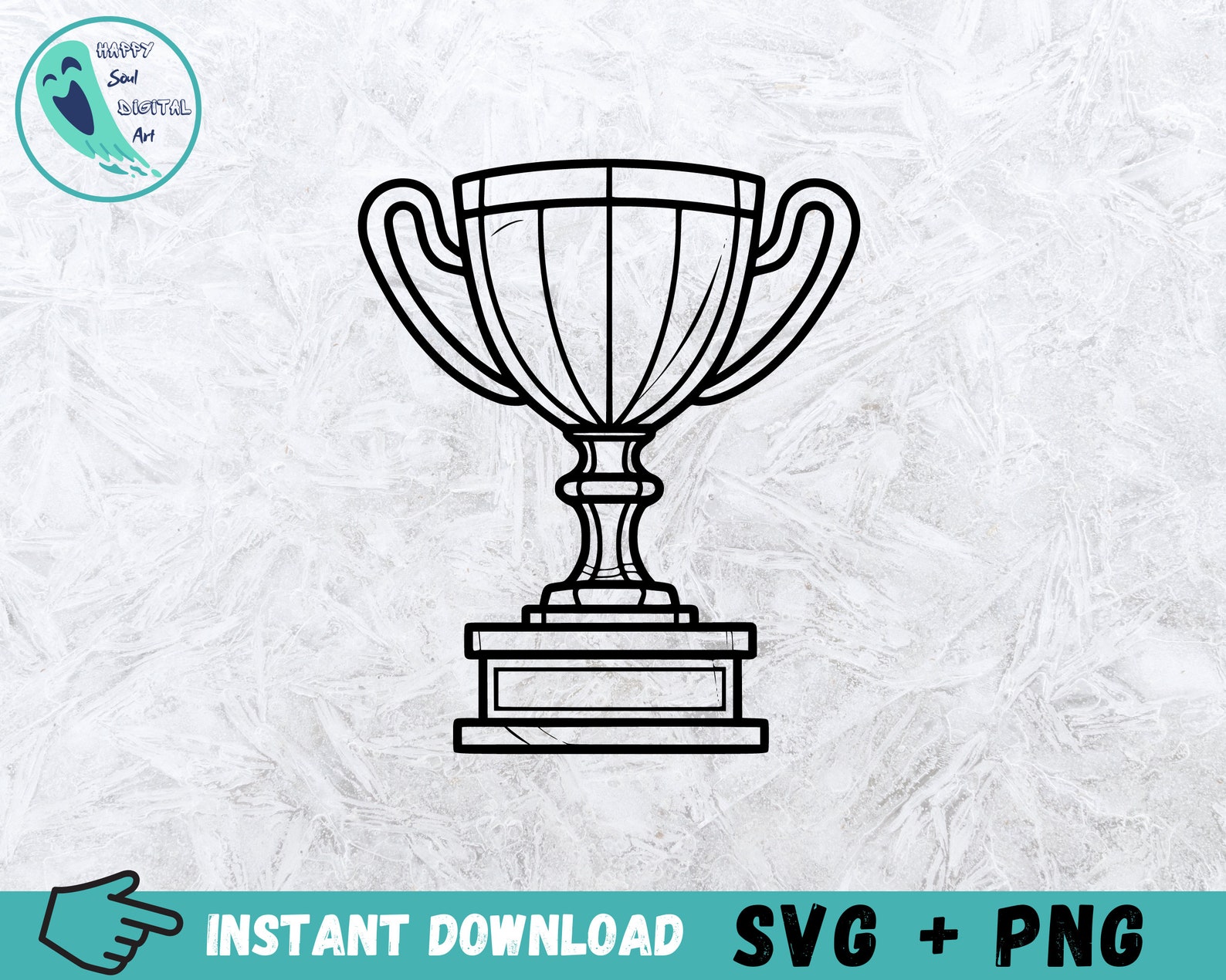 Trophy SVG Bundle: Hand-drawn Award Designs (digital Download) - Etsy