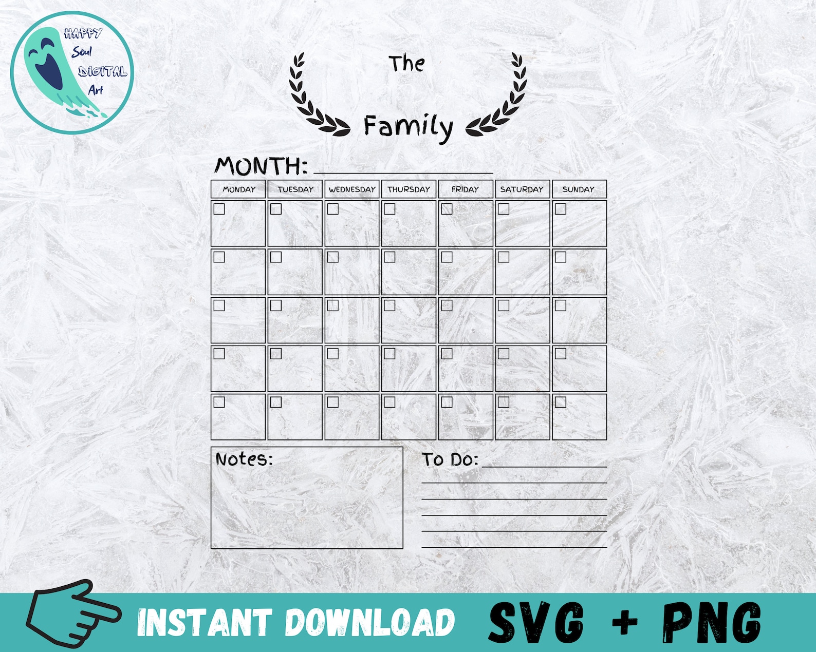 Calendar SVG Calendar Svg Bundle Calendar Cut File Home - Etsy