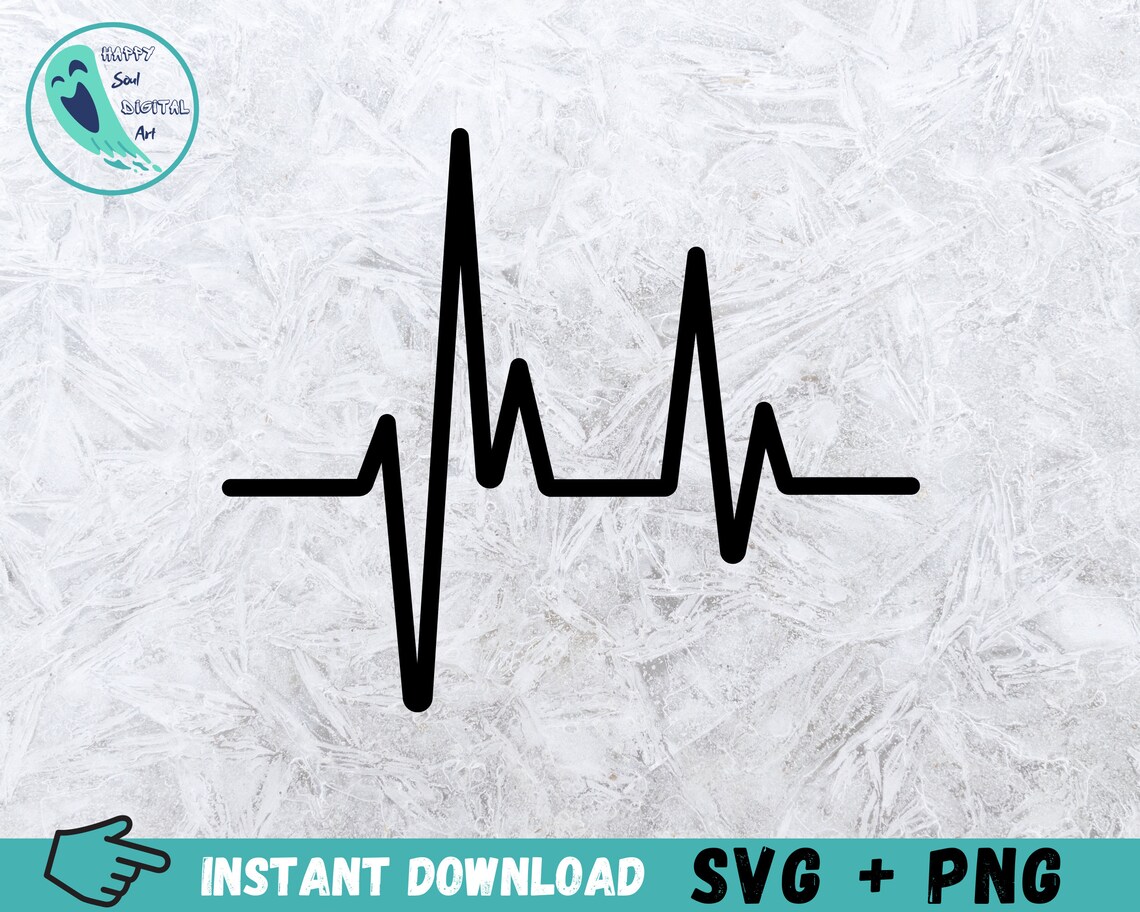Heartbeat SVG Heartbeat Cricut Heartbeat Svg Bundle Heart | Etsy