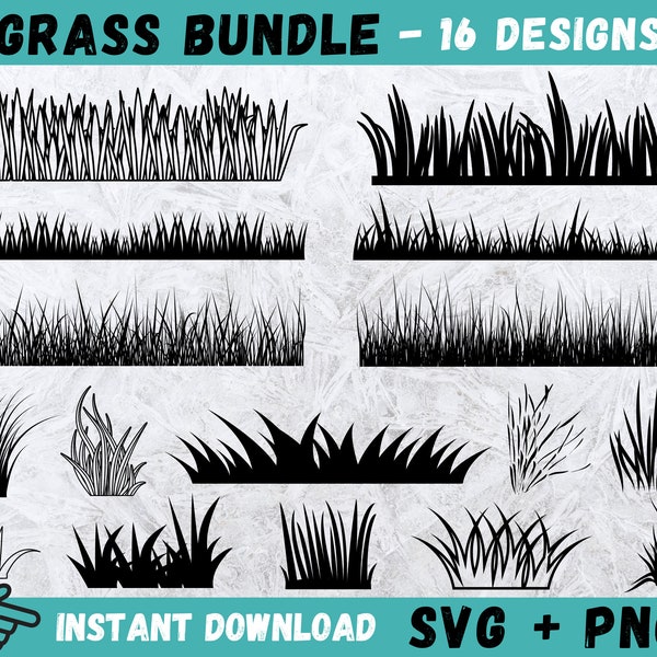 Grass Svg - Etsy