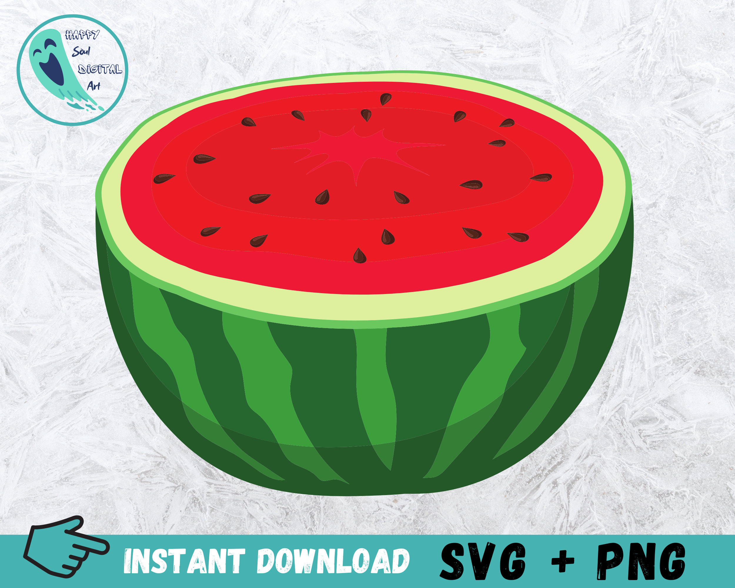 Watermelon SVG Watermelon Cricut Watermelon Clipart Hello - Etsy