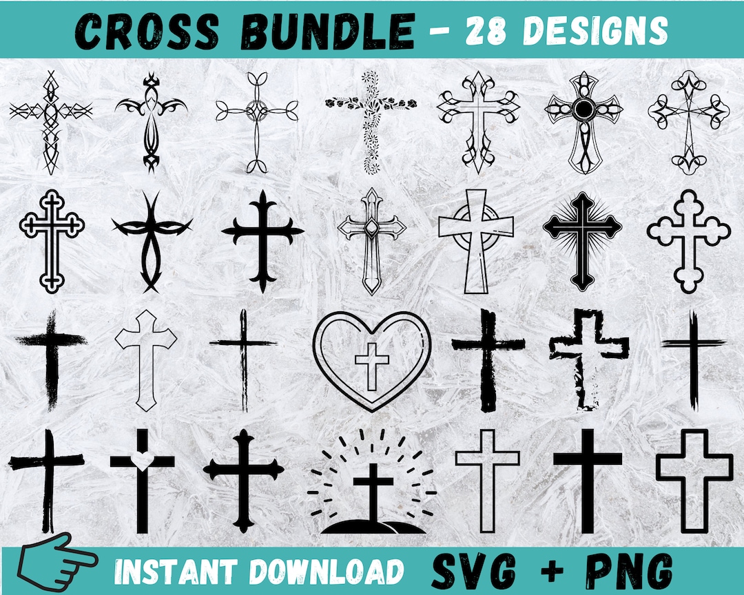 Cross SVG, Cross Cricut, Cross Svg File, Cross Clipart, Crosses Svg ...