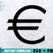 Euro SVG, Money Bag SVG, Euro Sign SVG Bundle, Euro Sign Clip Art ...