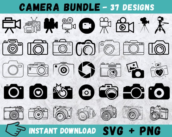Camera SVG Camera Cricut Photography Svg Camera Vector - Etsy Australia