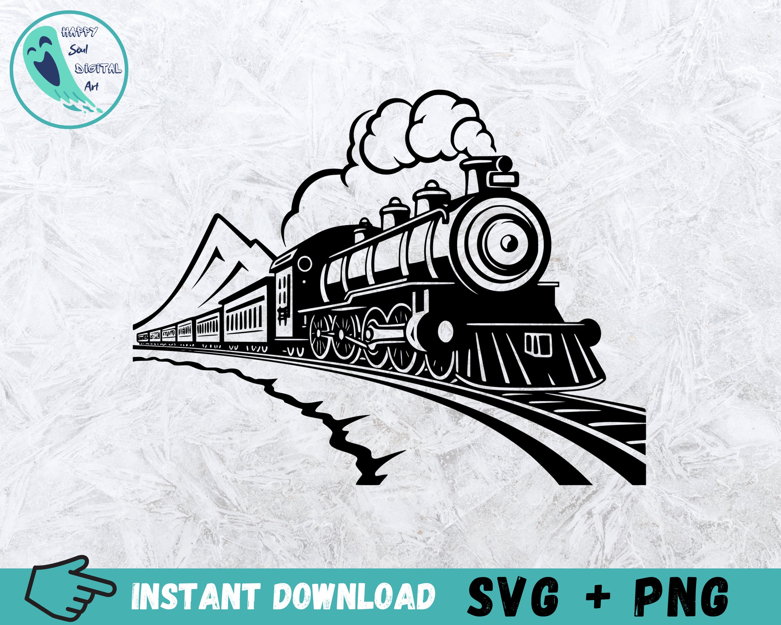 Train SVG Bundle: Hand-drawn Train Designs (digital Download) - Etsy