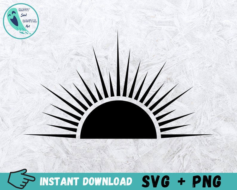 Sunrise SVG Sun Svg for Cricut Sunrise Clipart Sunrise Cut | Etsy