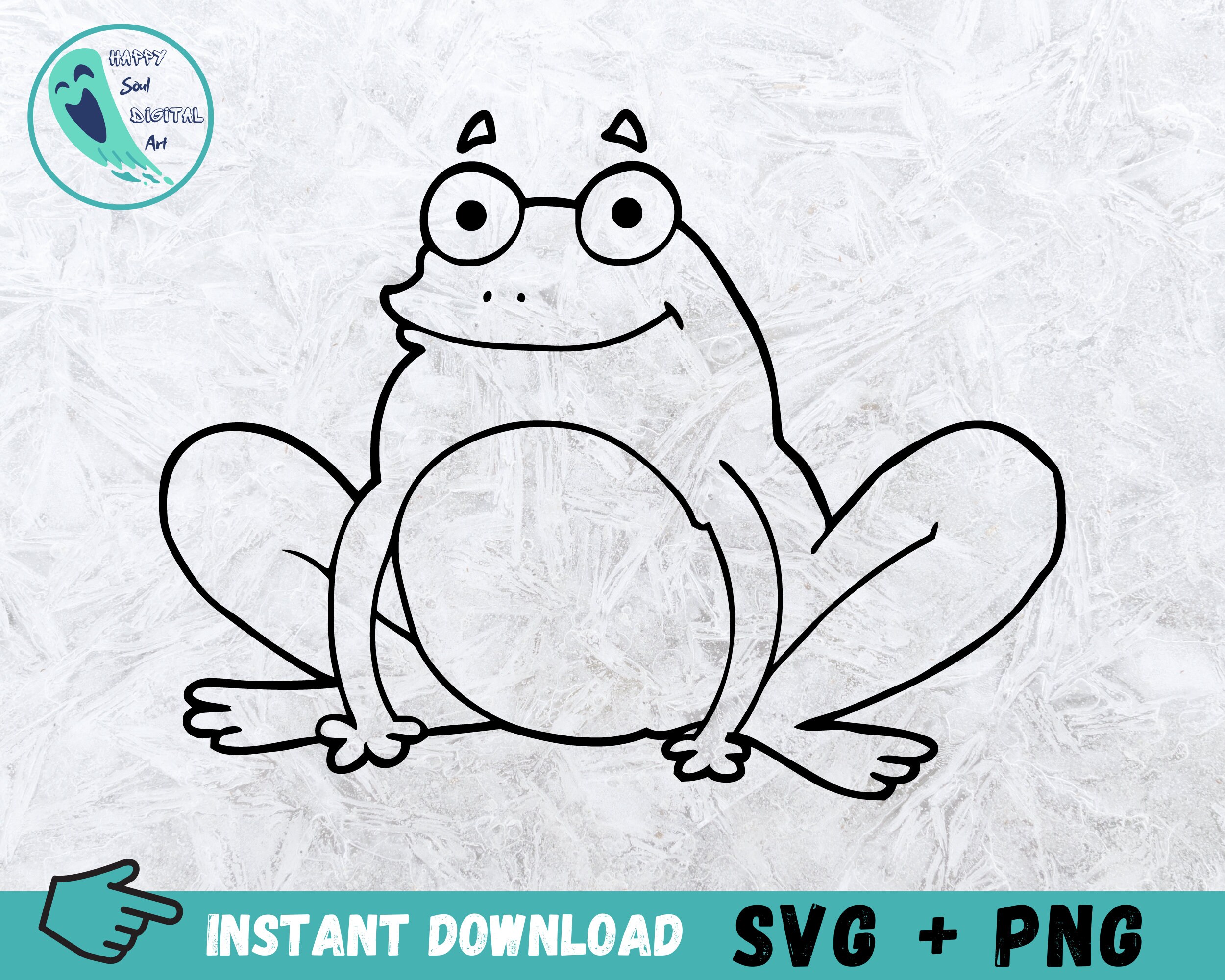 Frog SVG, Frog Clipart, Frog Cut Files, Frog Silhouette, Frog Vector ...