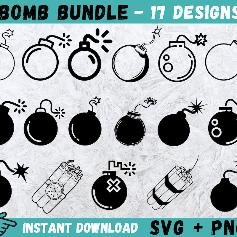 Bomb Svg - Etsy