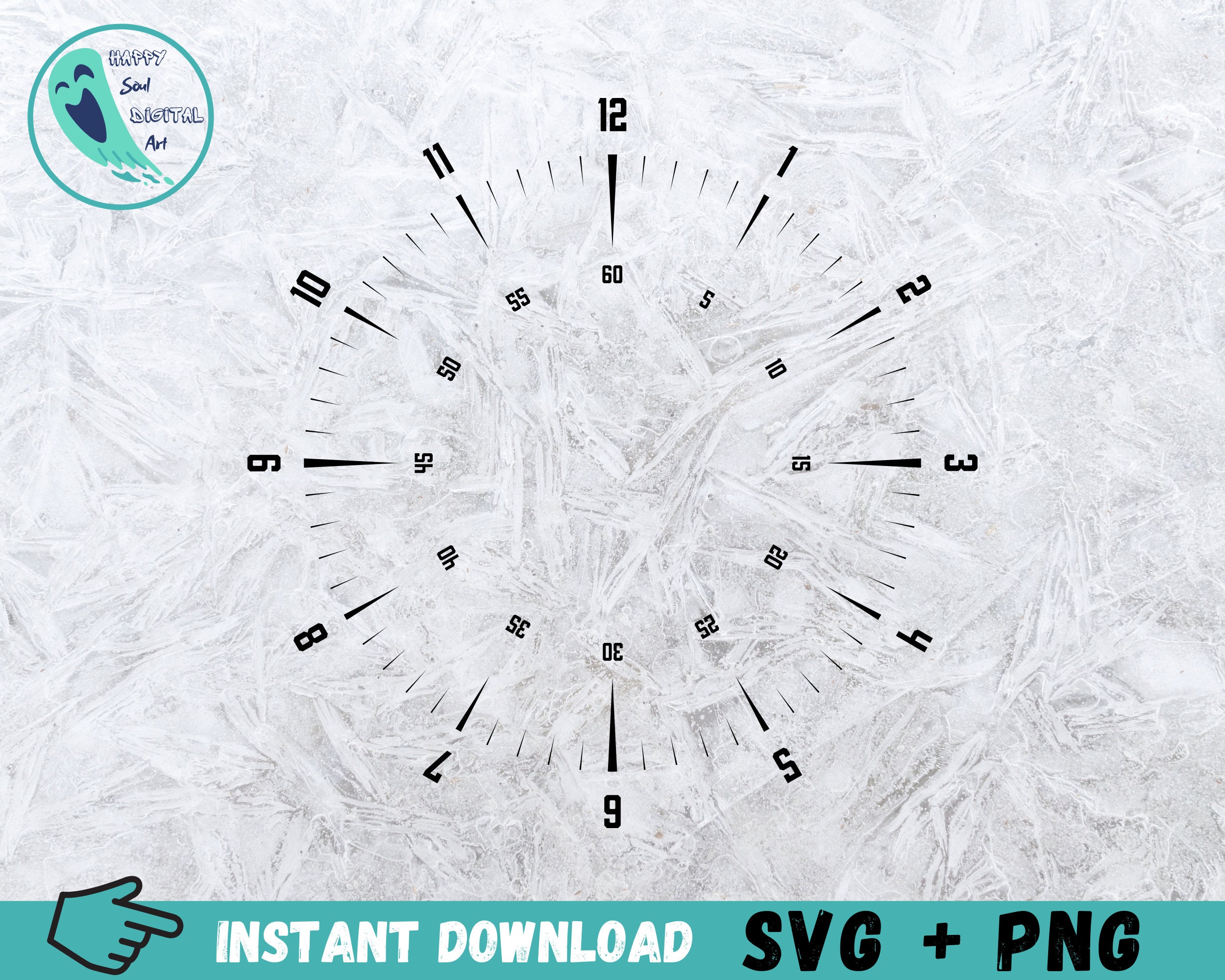 Clock Face SVG Clock Svg Clock Face SVG Bundle Wall Clock - Etsy