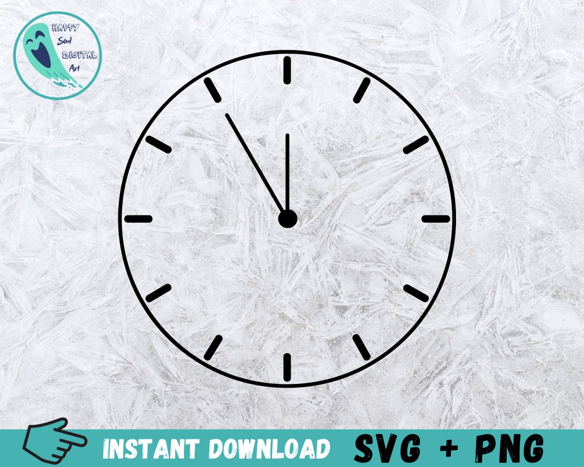 Clock Face SVG Clock Svg Clock Face SVG Bundle Wall Clock - Etsy