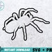 Tarantula SVG Spider Svg Spider Clipart Tarantula Clipart - Etsy