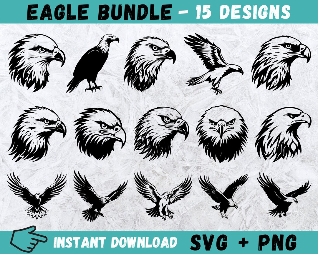 Eagle SVG, American Eagle Svg, Eagle Head Svg, Eagle Cricut, Eagle ...