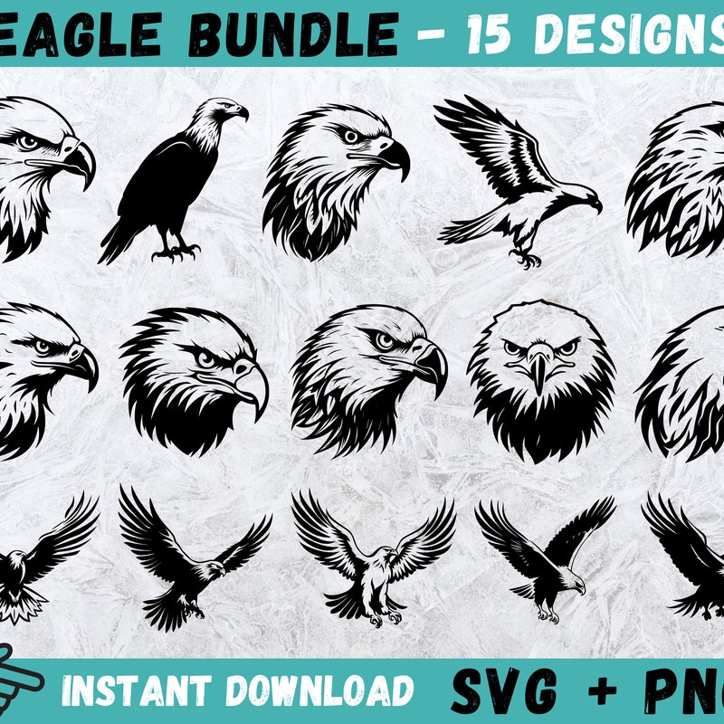 Eagle Svg - Etsy