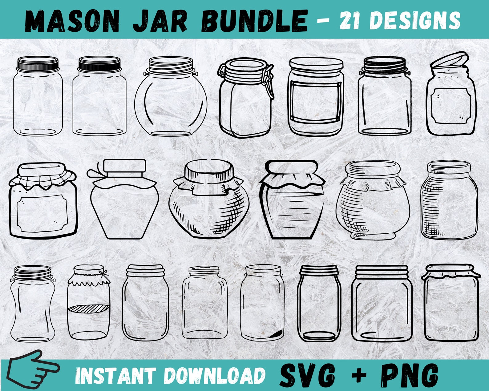 Mason Jar Svg Glass Jar Svg Jar Svg Kitchen Svg Mason Jar - Etsy Canada