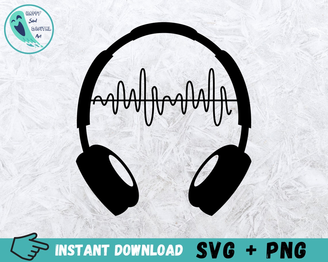 Headphone SVG Headset Svg DJ Svg Music Svg Headphones - Etsy