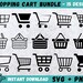 Shopping Cart SVG Bundle, Shopping Cart SVG, Shopping Cart Cricut ...