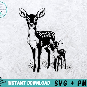 Baby Deer SVG, Deer Baby Cricut, Cute Baby Deer Svg, Animal Svg, Deer ...