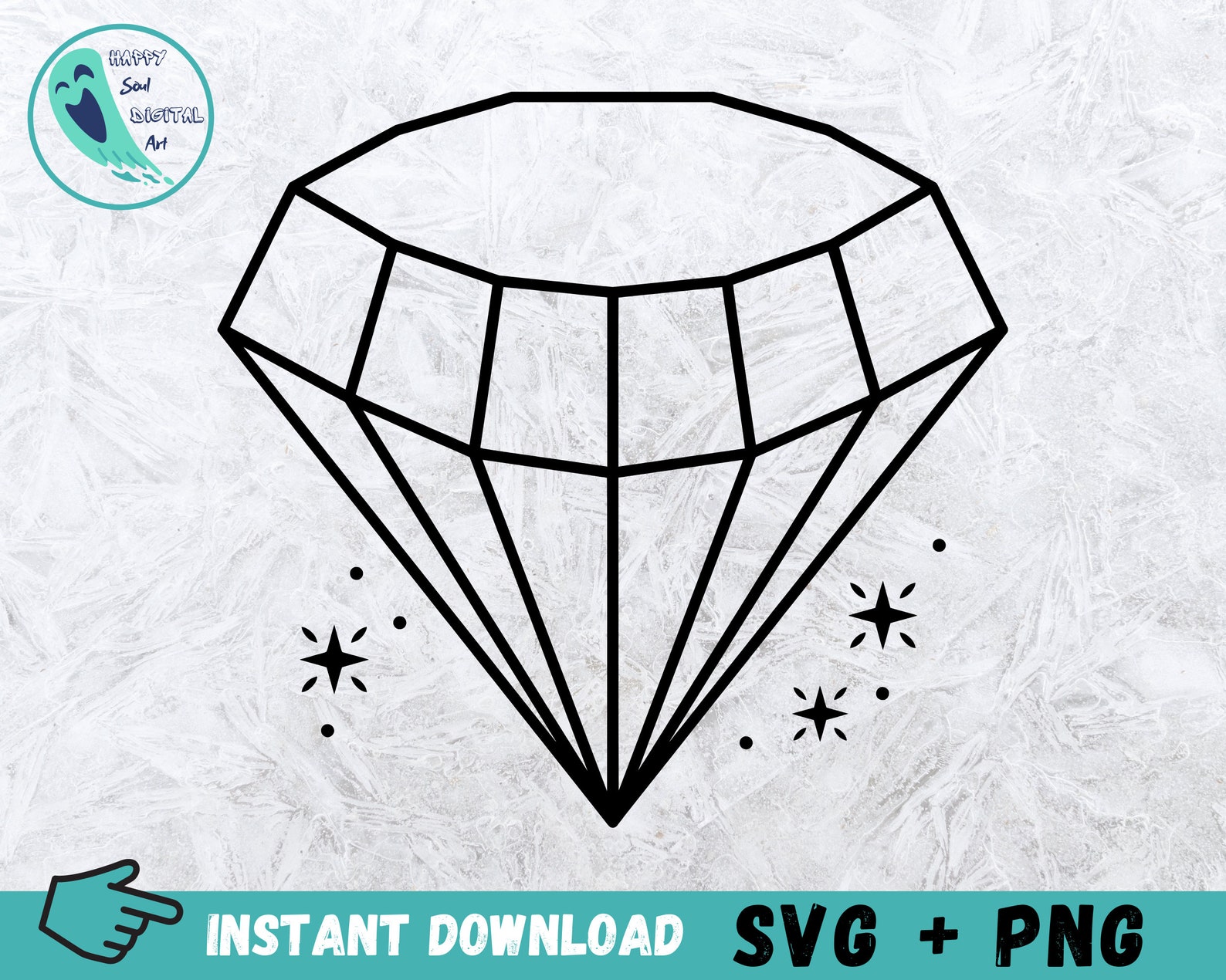 Diamond SVG Jewel Svg Jewelry Svg Diamond Circut Diamond - Etsy