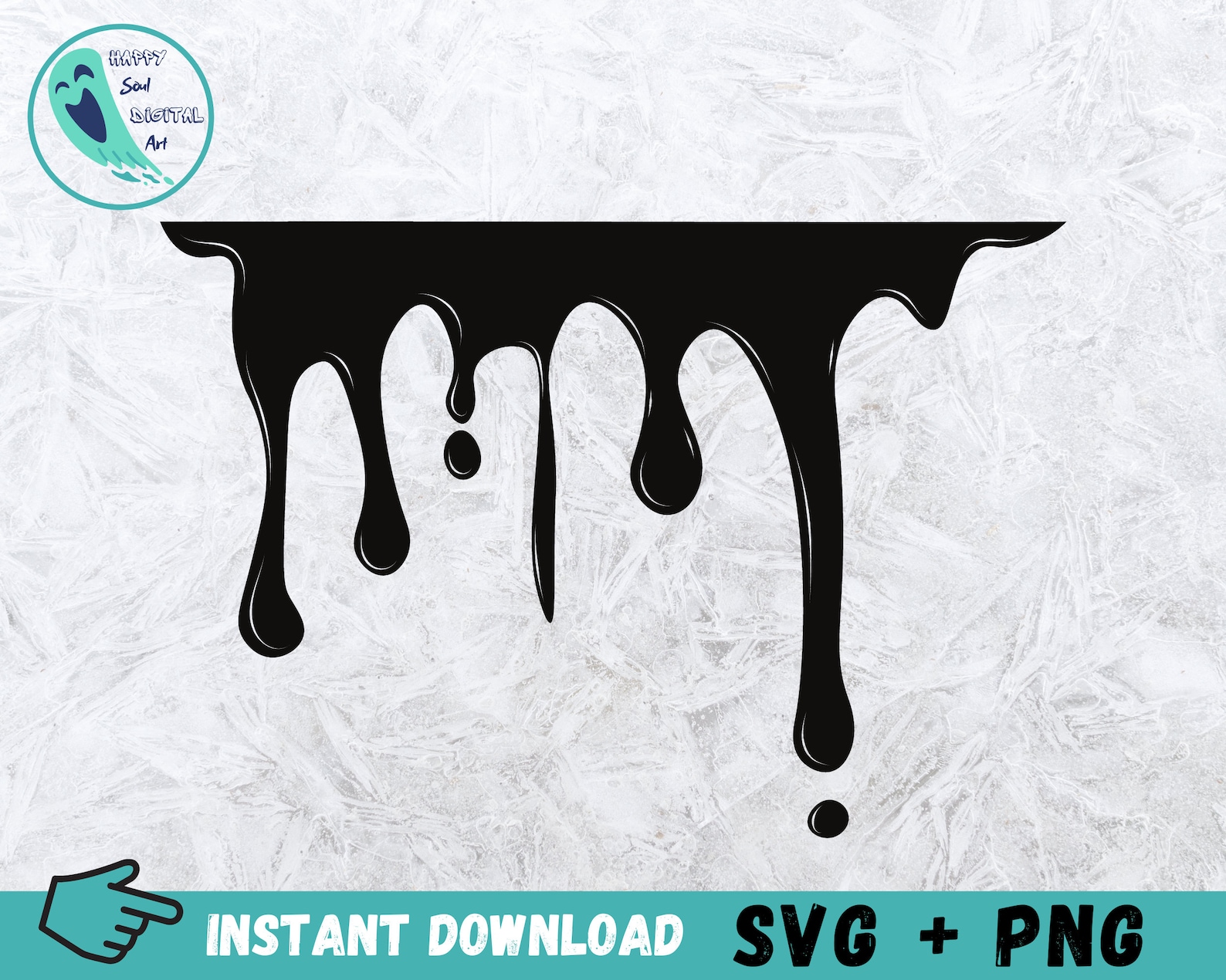 Dripping Borders Svg Dripping Svg Dripping Borders Cut | Etsy