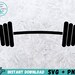 Dumbbell SVG Bundle, Fitness Svg, Dumbbell Cricut, Weight Svg, Barbell ...
