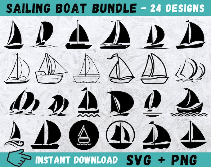 Sailboat SVG Sail Boat SVG Nautical SVG Boat Svg Sailboat - Etsy