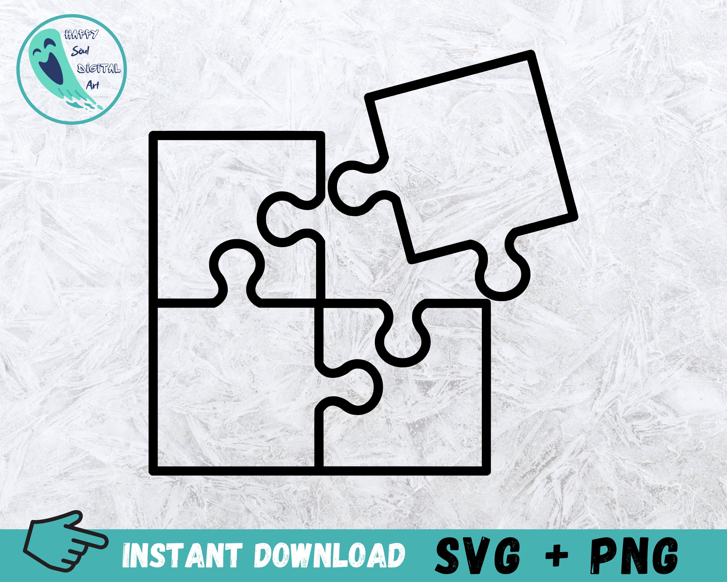 Puzzle Svg Jigsaw Svg Puzzle Pieces Bundle Heart Puzzle | Etsy UK