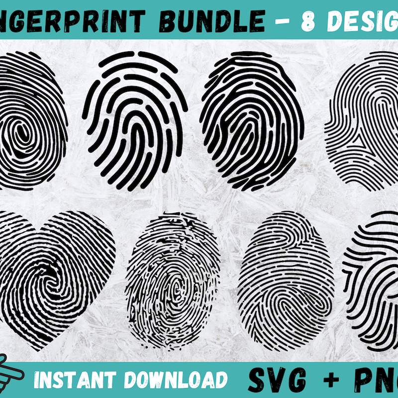 Fingerprint patterns paper for kids - Etsy.de
