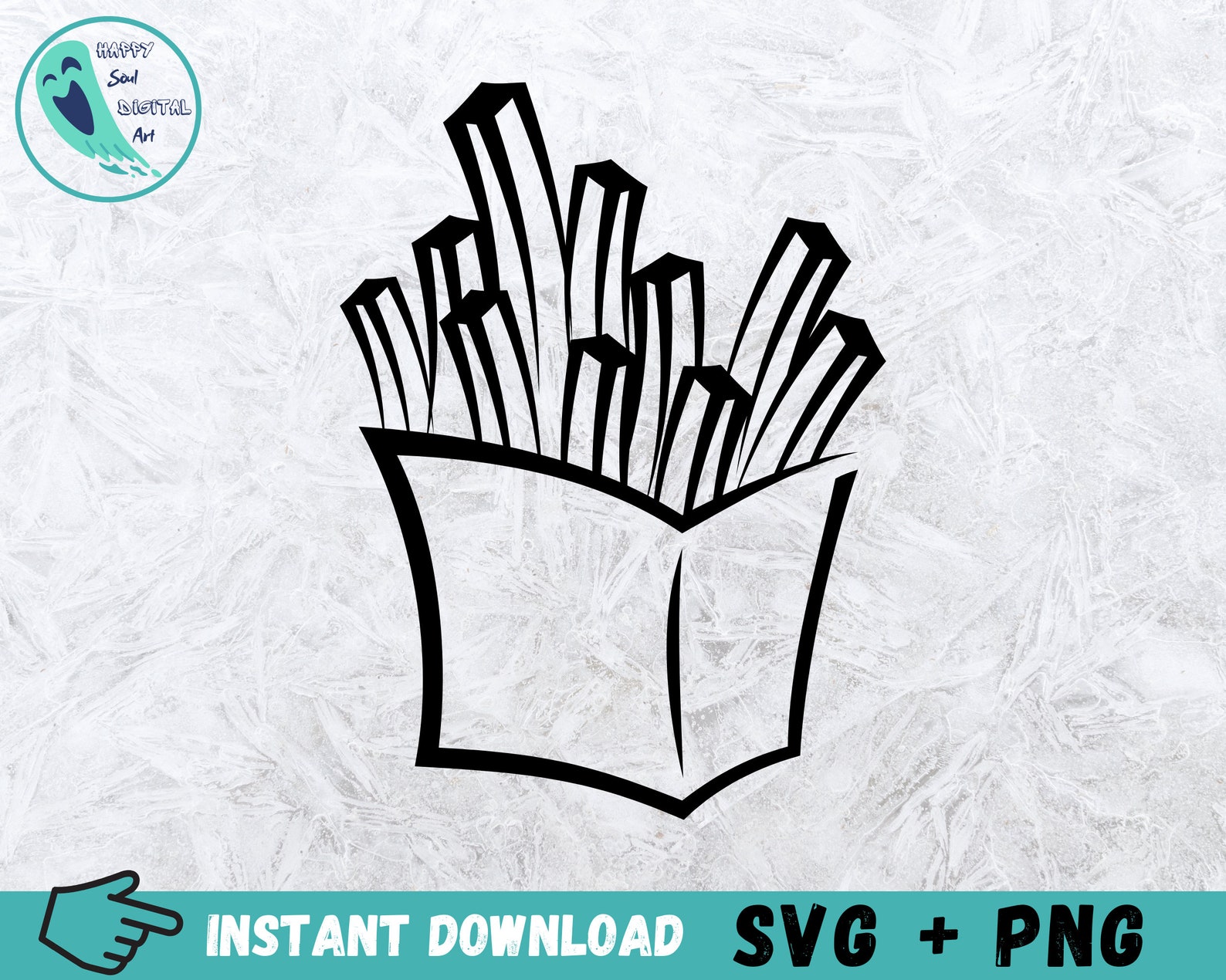 French Fries SVG Fries Svg Fries Cricut French Fries - Etsy