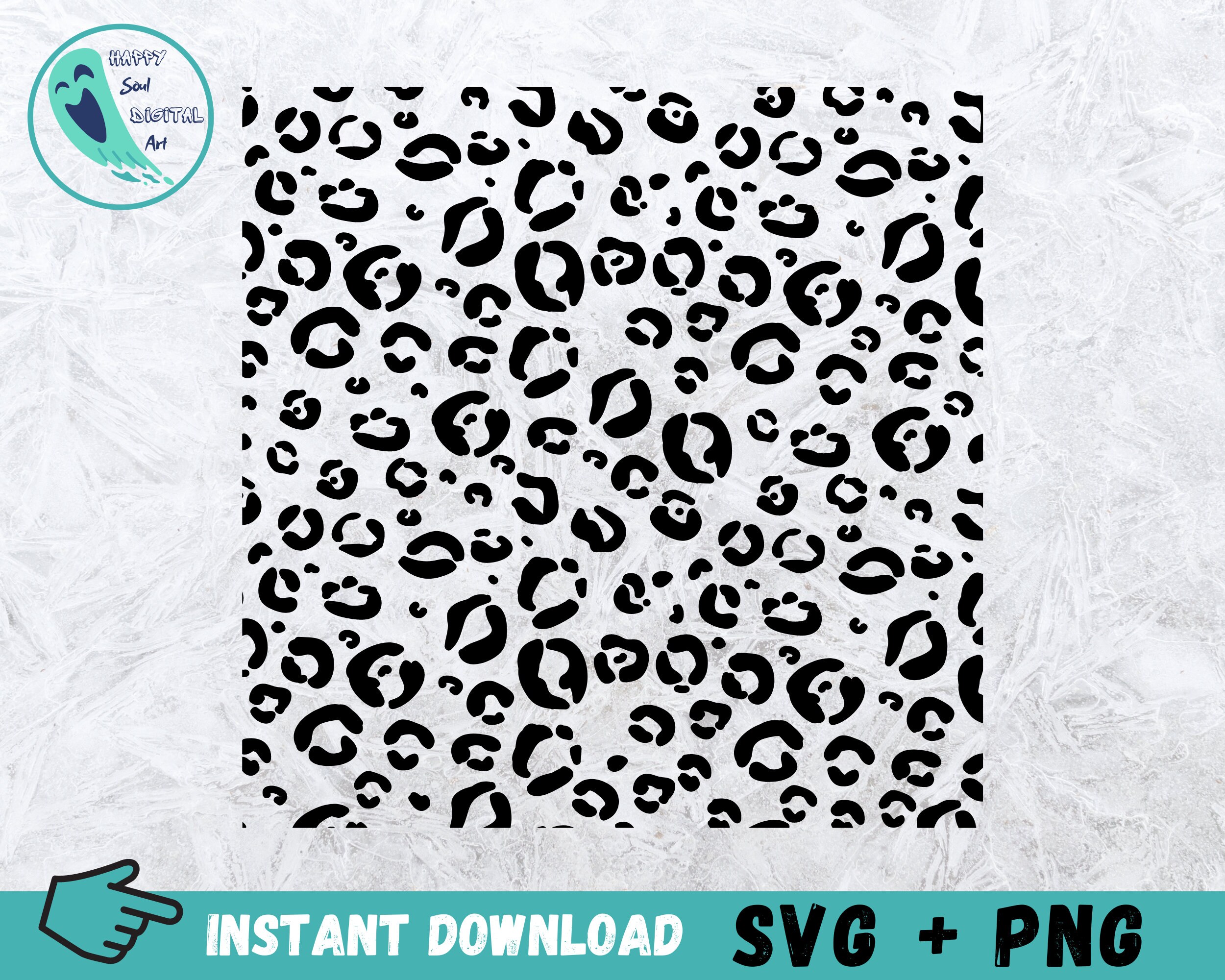 Animal Print Svg LeopardEn Muster Svg Tier Wrap Cricut - Etsy.de