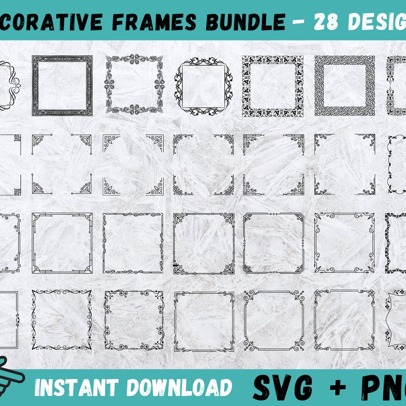 Picture Frame Svg - Etsy