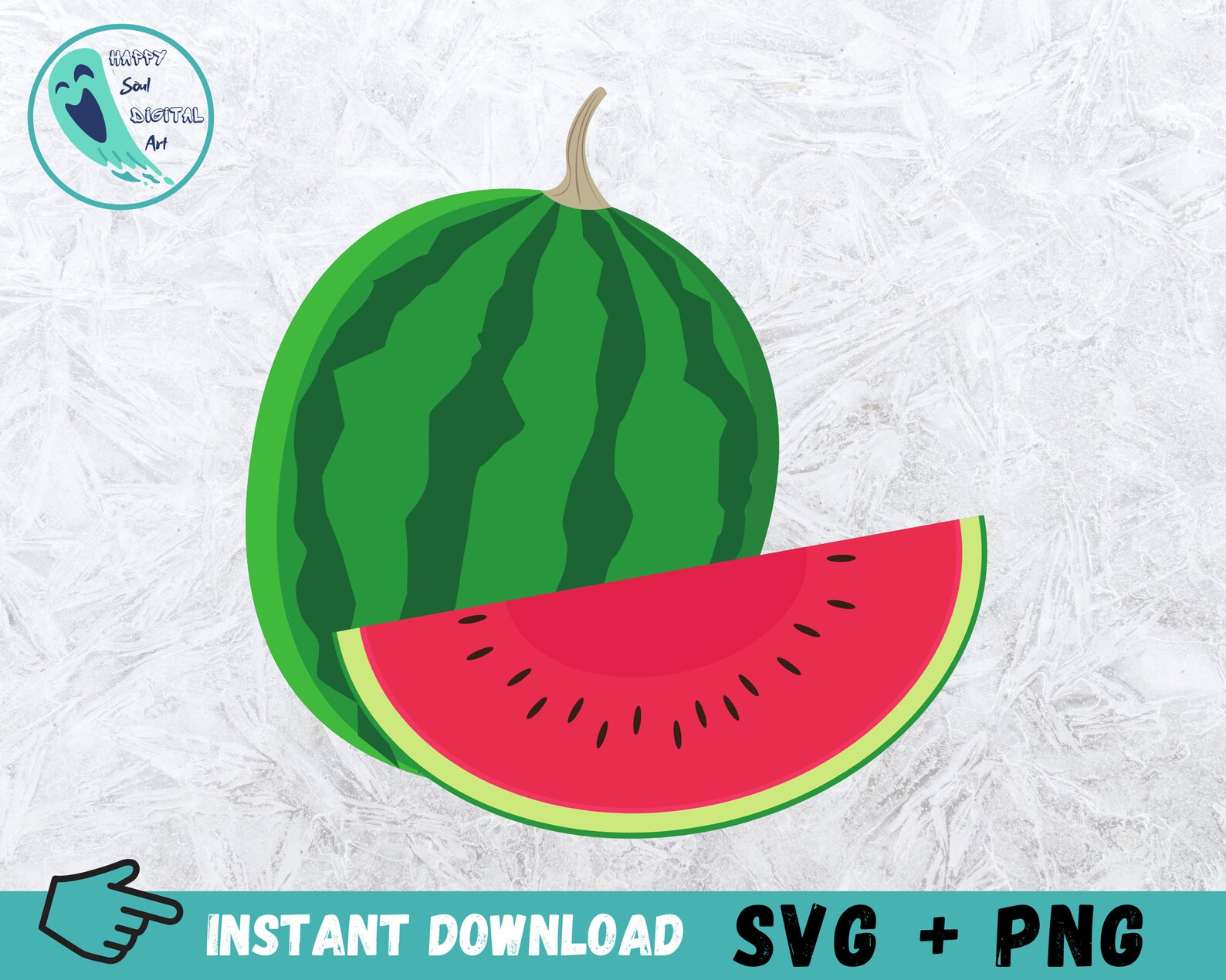 Watermelon SVG Watermelon Cricut Watermelon Clipart Hello - Etsy