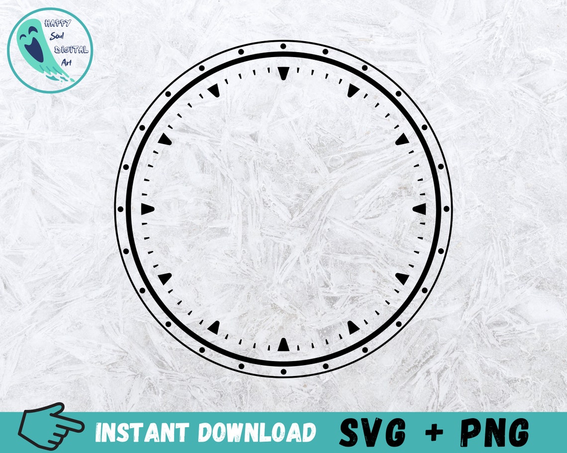 Clock Face SVG Clock Svg Clock Face SVG Bundle Clock Face - Etsy UK