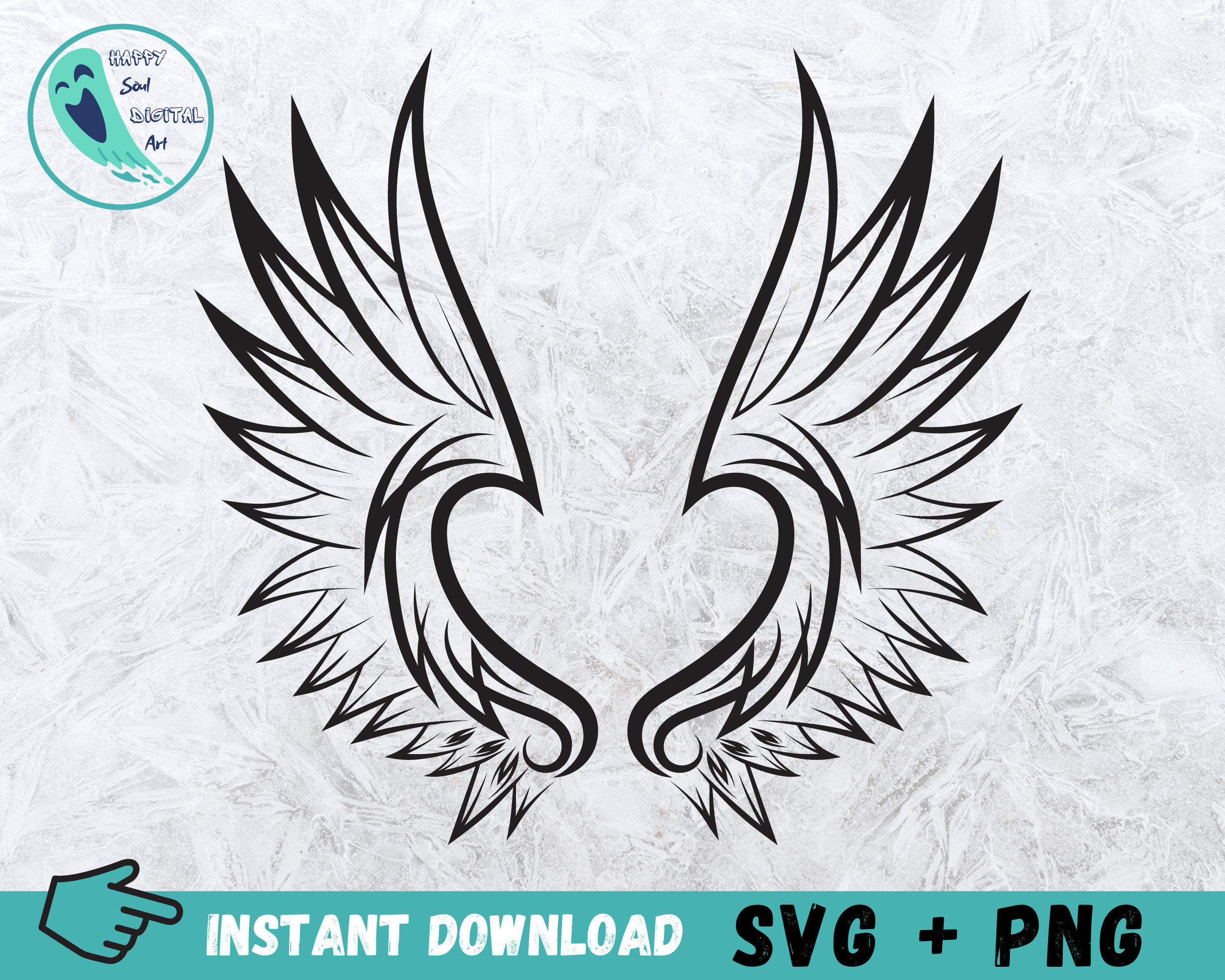 Wings Svg Angel Wings Svg Wings Svg Bundle Angel Wings | Etsy