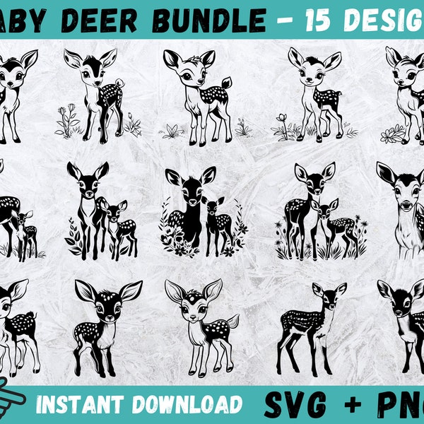 Deer Svg - Etsy