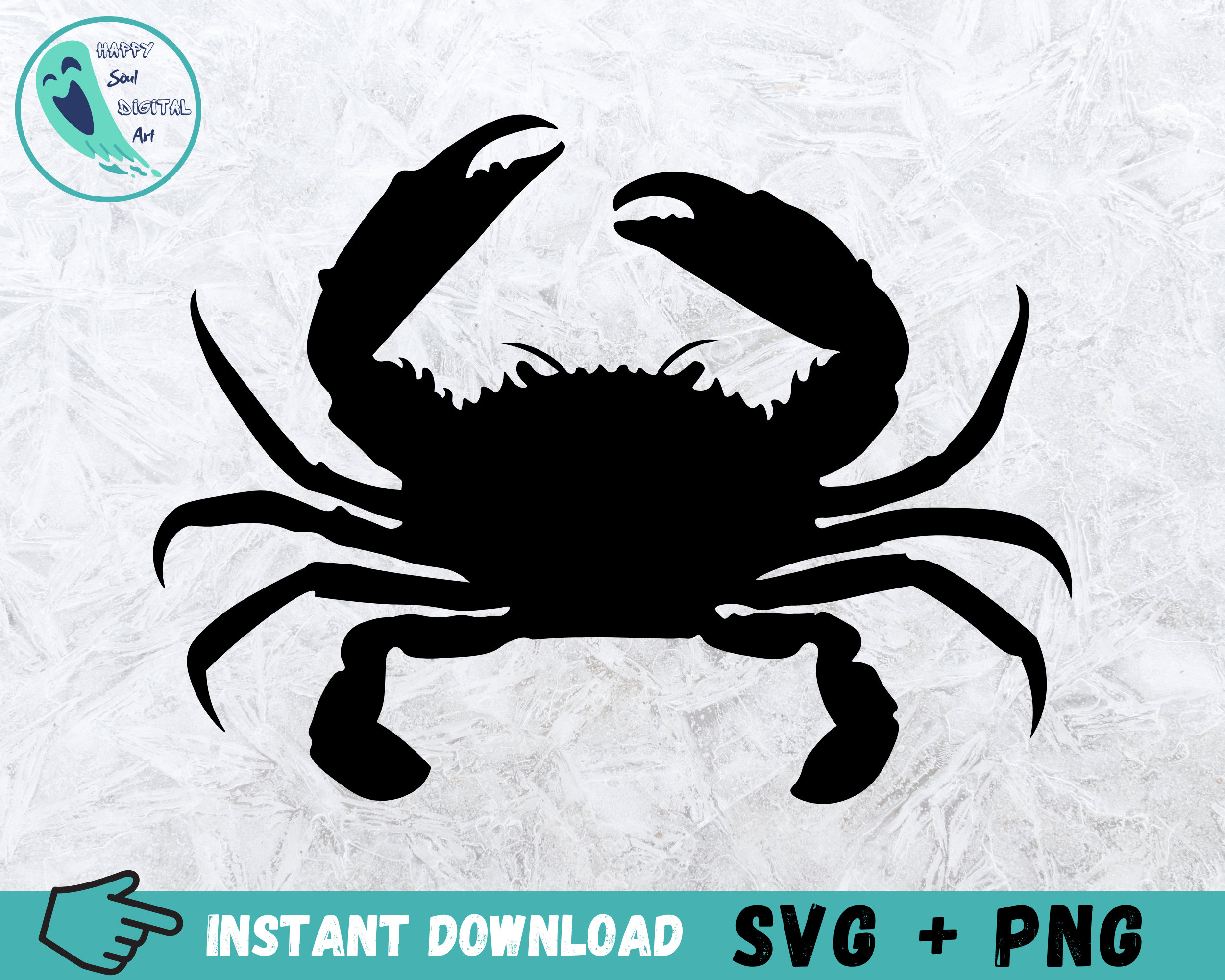 Crab SVG Clipart Bundle: 20 Seafood Designs (digital Download) - Etsy