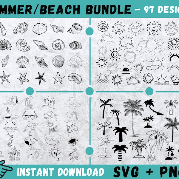 Beach Svg - Etsy