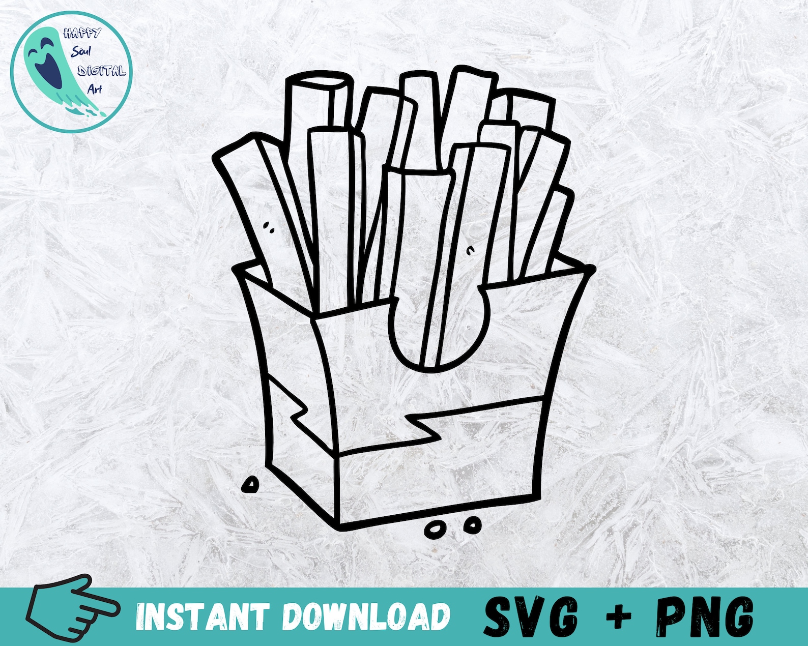 French Fries SVG Fries Svg Fries Cricut French Fries - Etsy