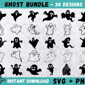 Halloween SVG Bundle, Halloween Cricut, Ghost Svg, Halloween Clipart ...