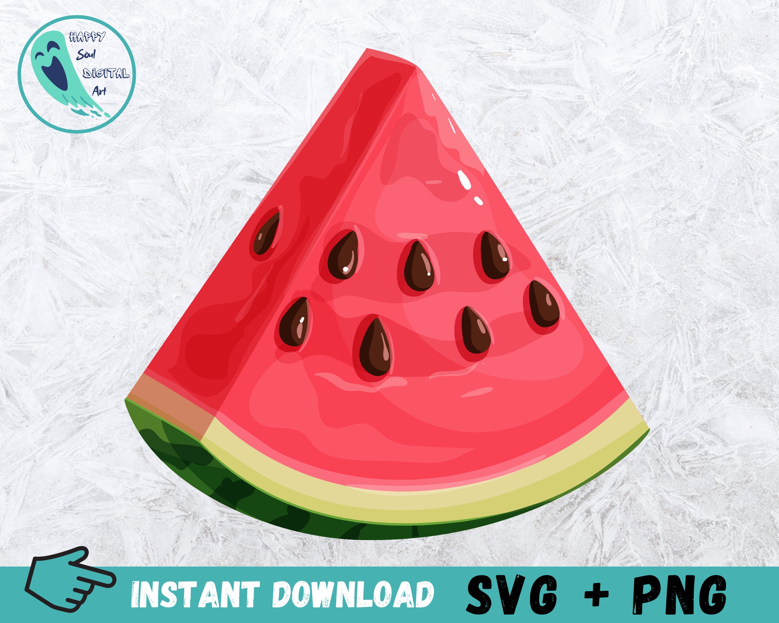 Watermelon SVG Watermelon Cricut Watermelon Clipart Hello - Etsy